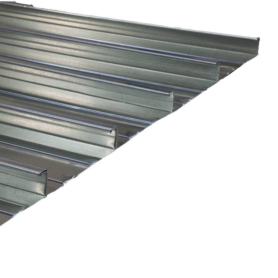 Flat Metal Roof Decking Steel Roof Decks And Flute Span Capability