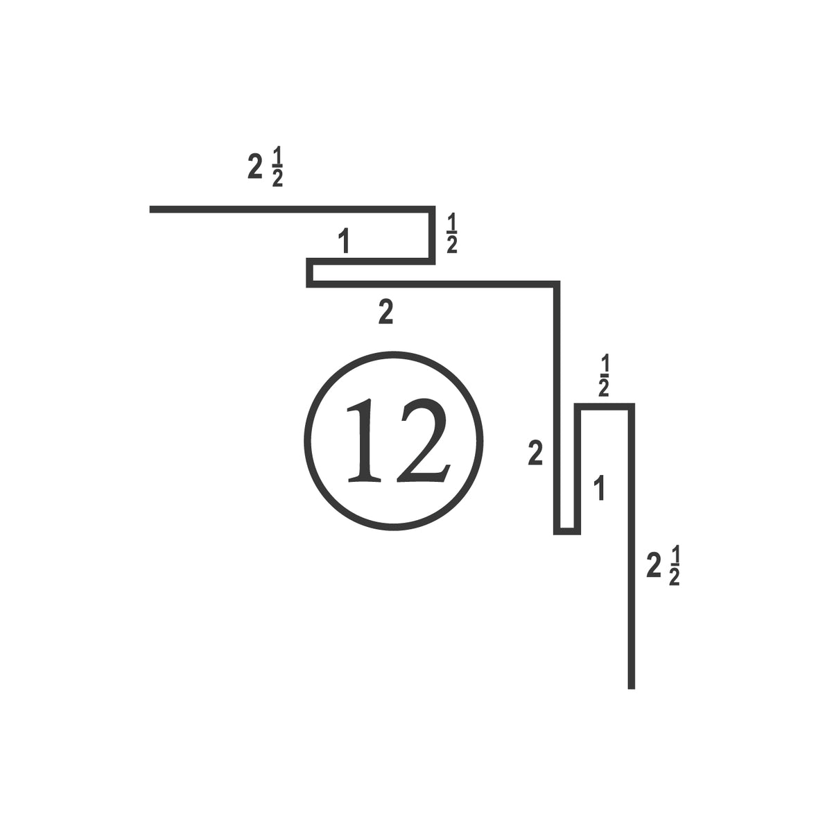 Pre-painted - Inverted Corner Moulding – metalinkretail